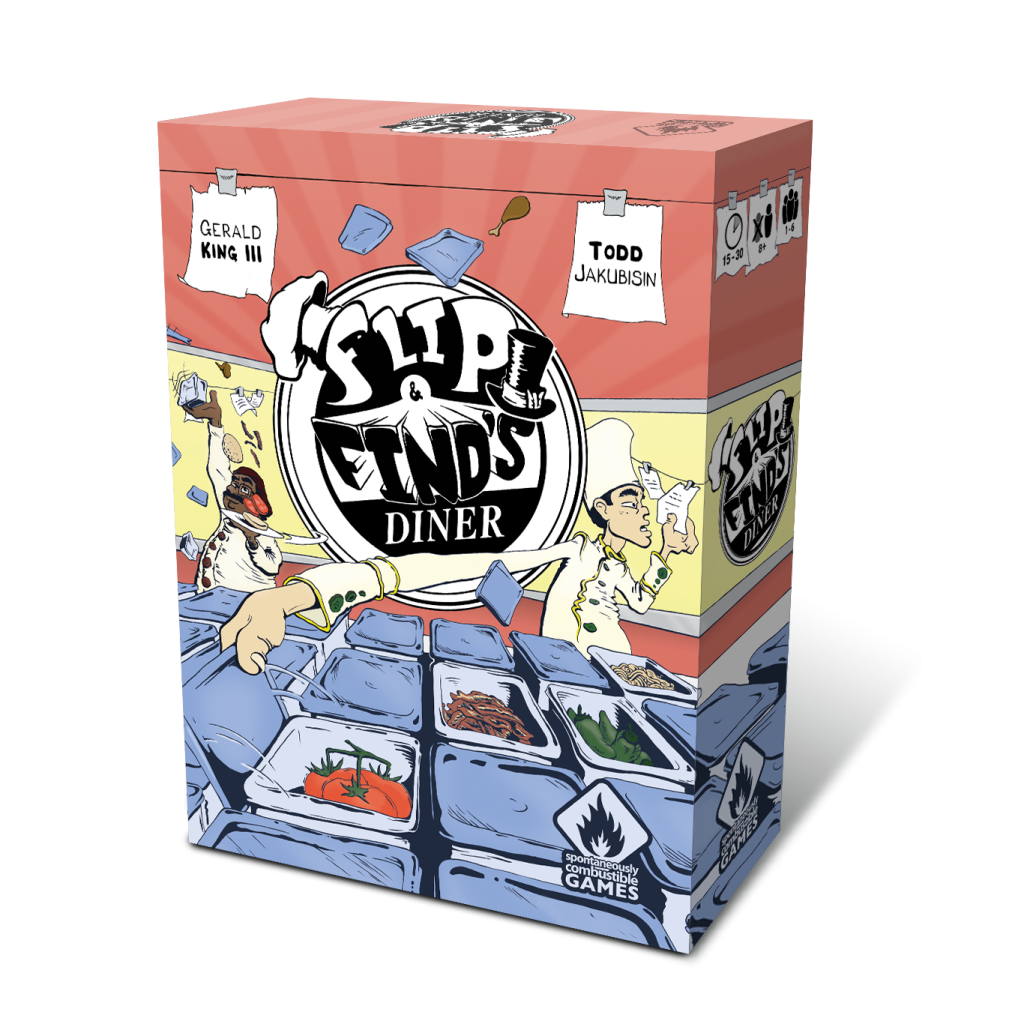 Flip & Finds Diner Board Game